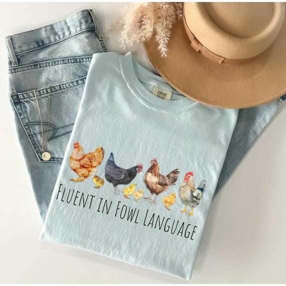 Funny Chicken Shirt, Animal T-Shirt, Country T-Shirt, Crazy Chicken ...