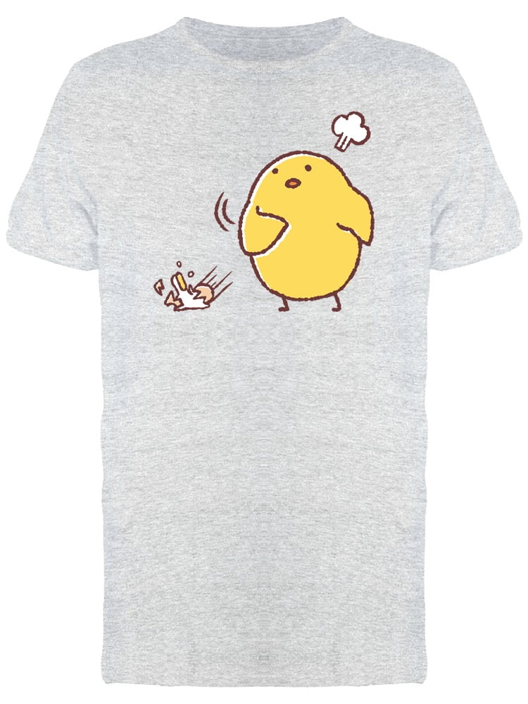 Funny Chicken Throwing Eggs T-Shirt Men -Image by Shutterstock, Male x ...