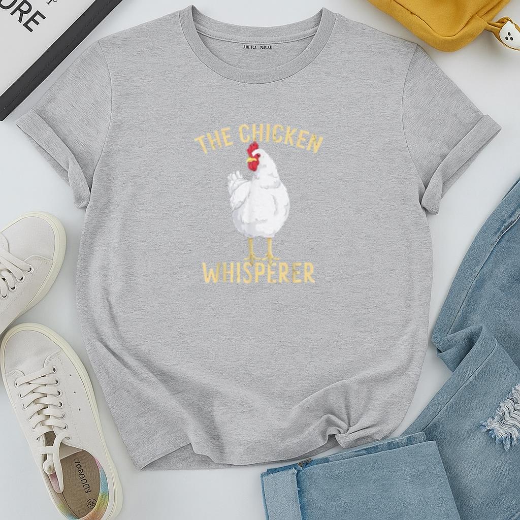 Funny Chicken Whisperer Hen Art for a Chickens Farmer or Animal Fan ...