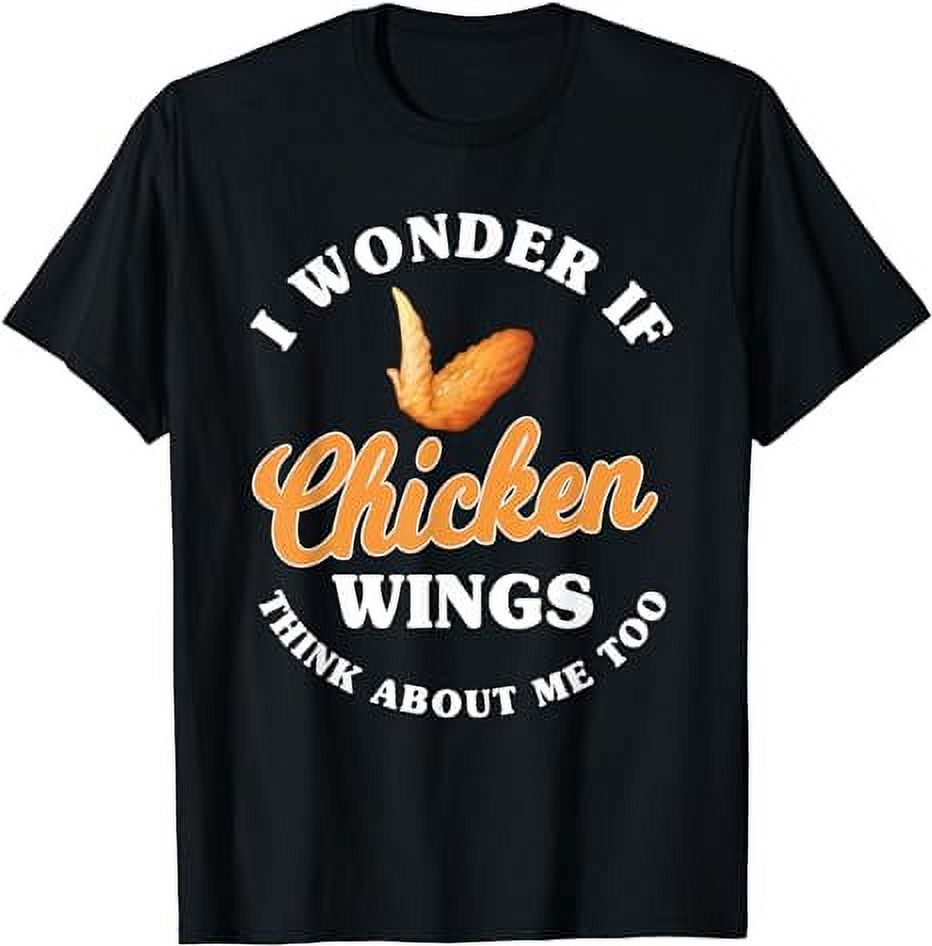 Funny Chicken Wings Saying Hot Wing Fast Food T-Shirt - Walmart.com