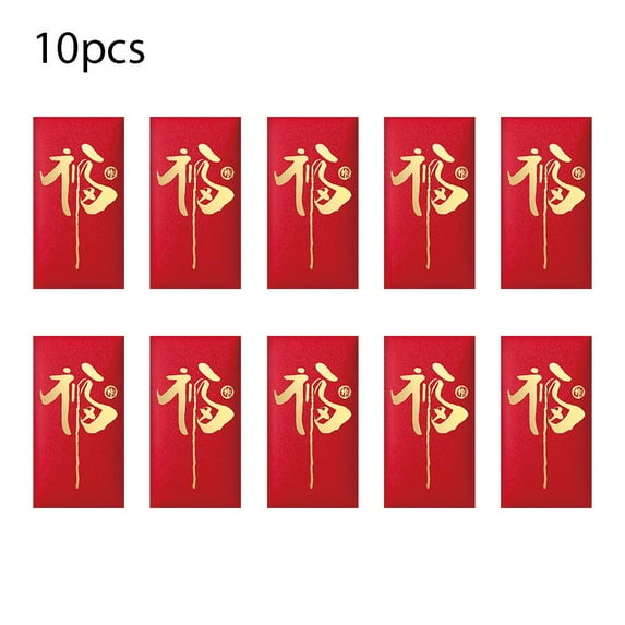 Funny Chinese Characters Red Packets, Trational Chinese Red Envelopes ...