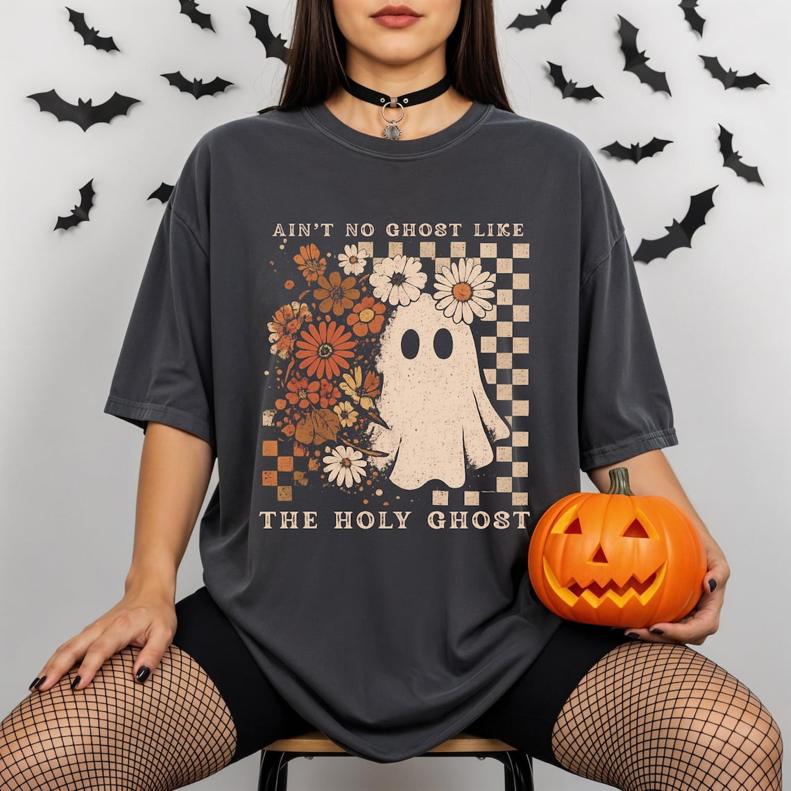 Funny Christian Halloween Shirt – “Ain’t No Ghost Like the Holy Ghost ...