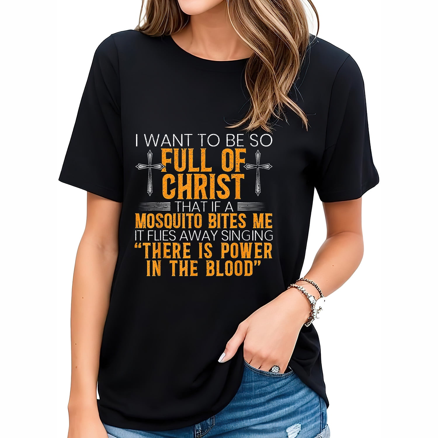 Funny Christian Religious Servant Of God Faithful Jesus T-Shirt ...