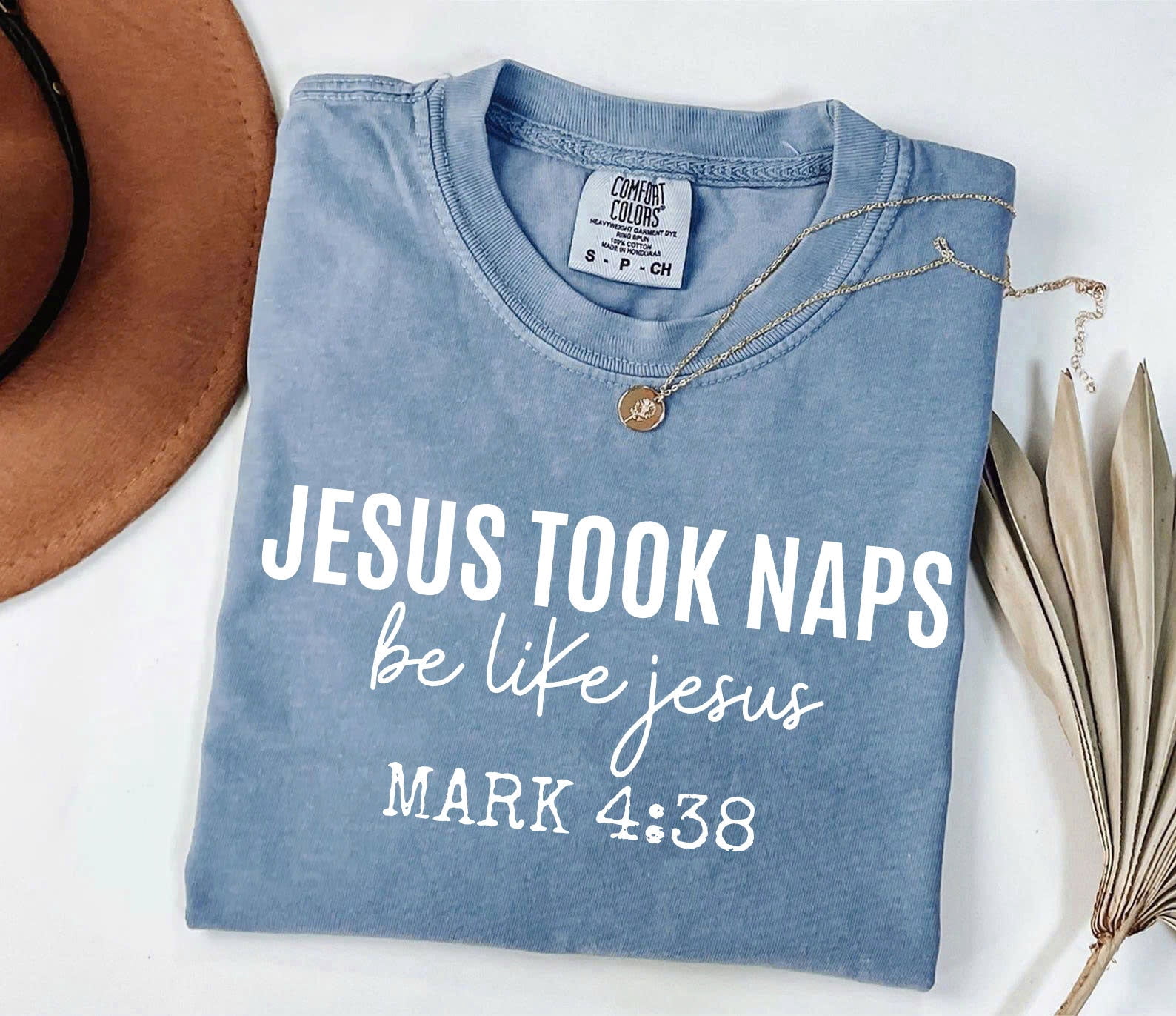 Funny Christian Shirt for Women – 'Jesus Took Naps Be Like Jesus ...