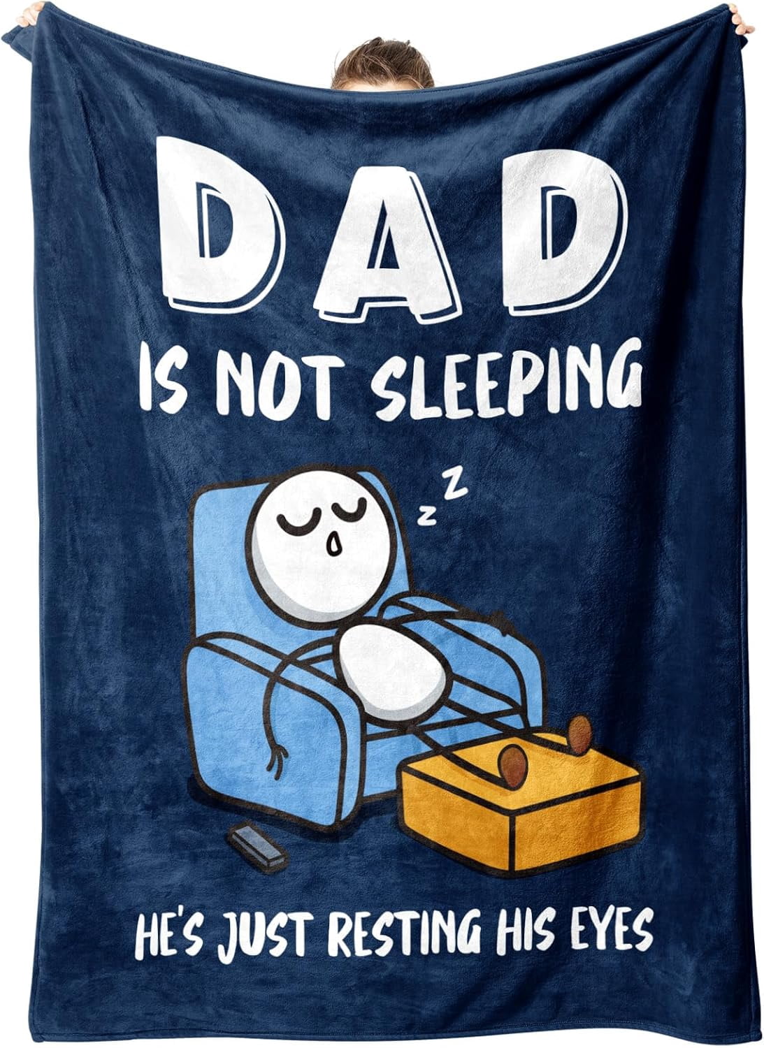 Funny Christmas Birthday Gifts for Dad Husband, Dad is Not Sleeping ...