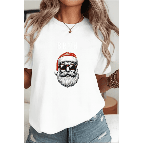 Funny Christmas Bruh Meme Father Christmas Gift for Teen Boys Unisex T ...