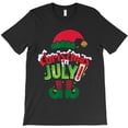 Funny Christmas In July Summer Fairy St. Nick Xmas Holiday Graphic ...
