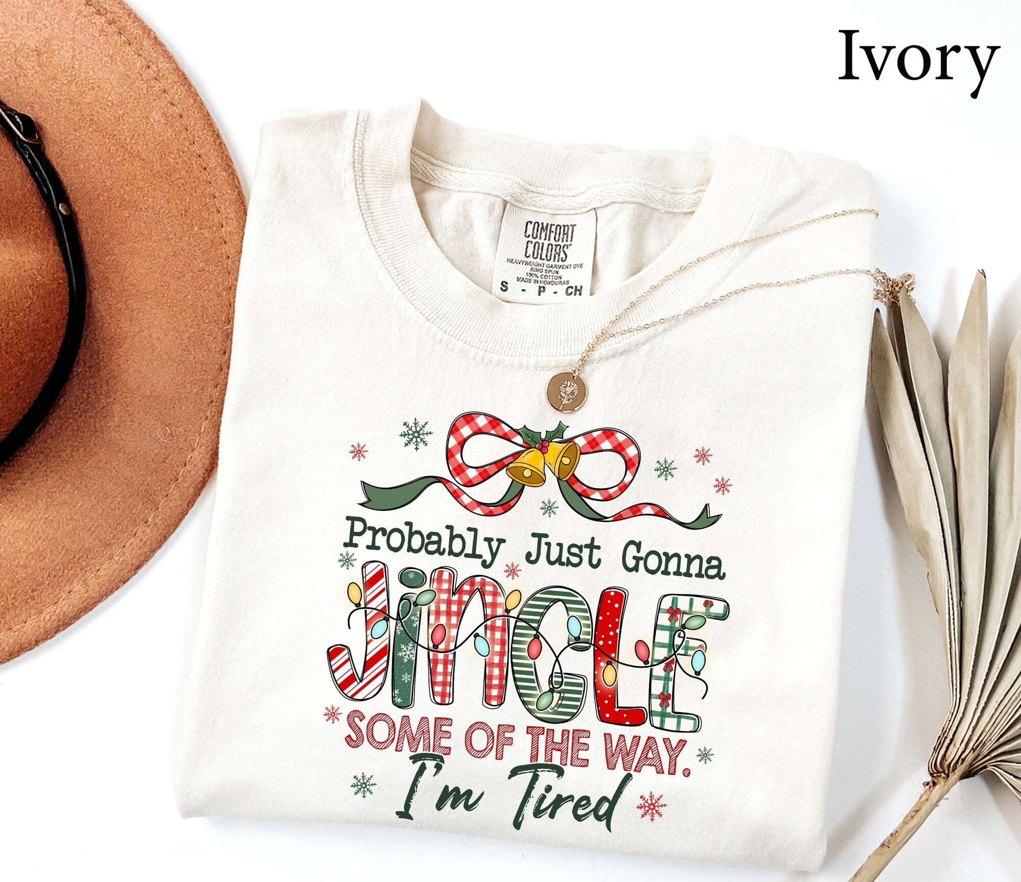 Funny Christmas Jingle Shirt Probably Just Gonna Jingle Some Of The Way ...
