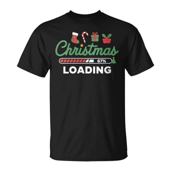 Funny Christmas Loading 67 Meme Holiday Progress Bar Gamer Gift Unisex ...