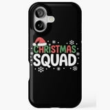 Funny Christmas Squad Family Holiday Celebration iPhone 17 through 11 ...