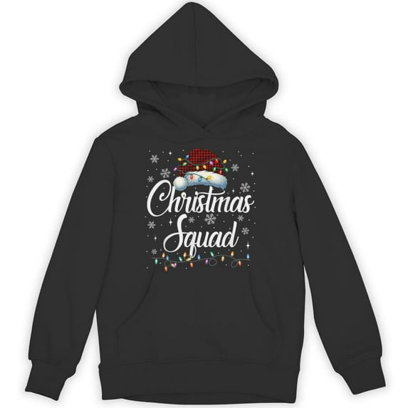 Funny Christmas Squad Matching Family Holiday Party Simple Graphic ...