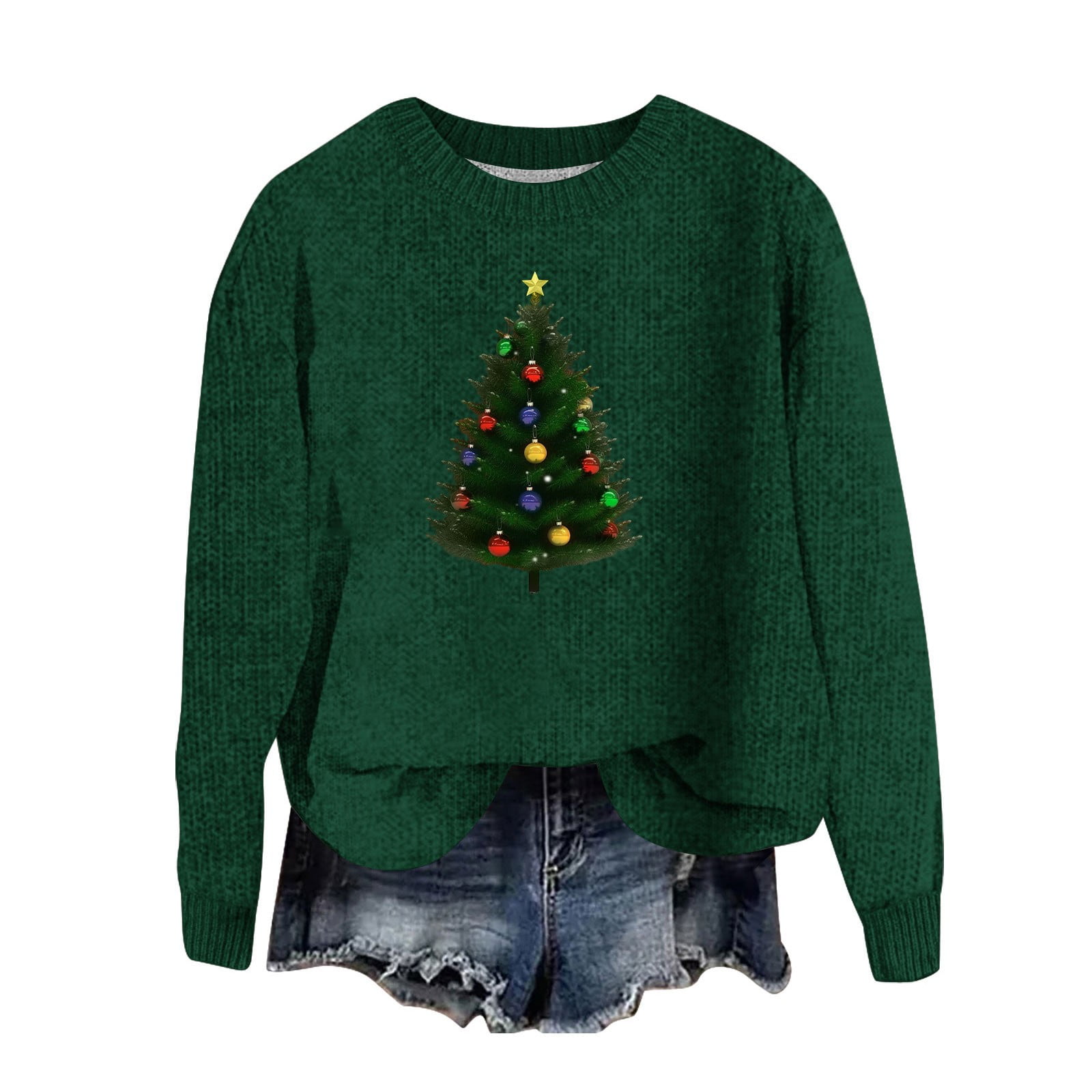 Funny Christmas Sweaters - Sweaters for Women Trendy, Women's Xmas ...