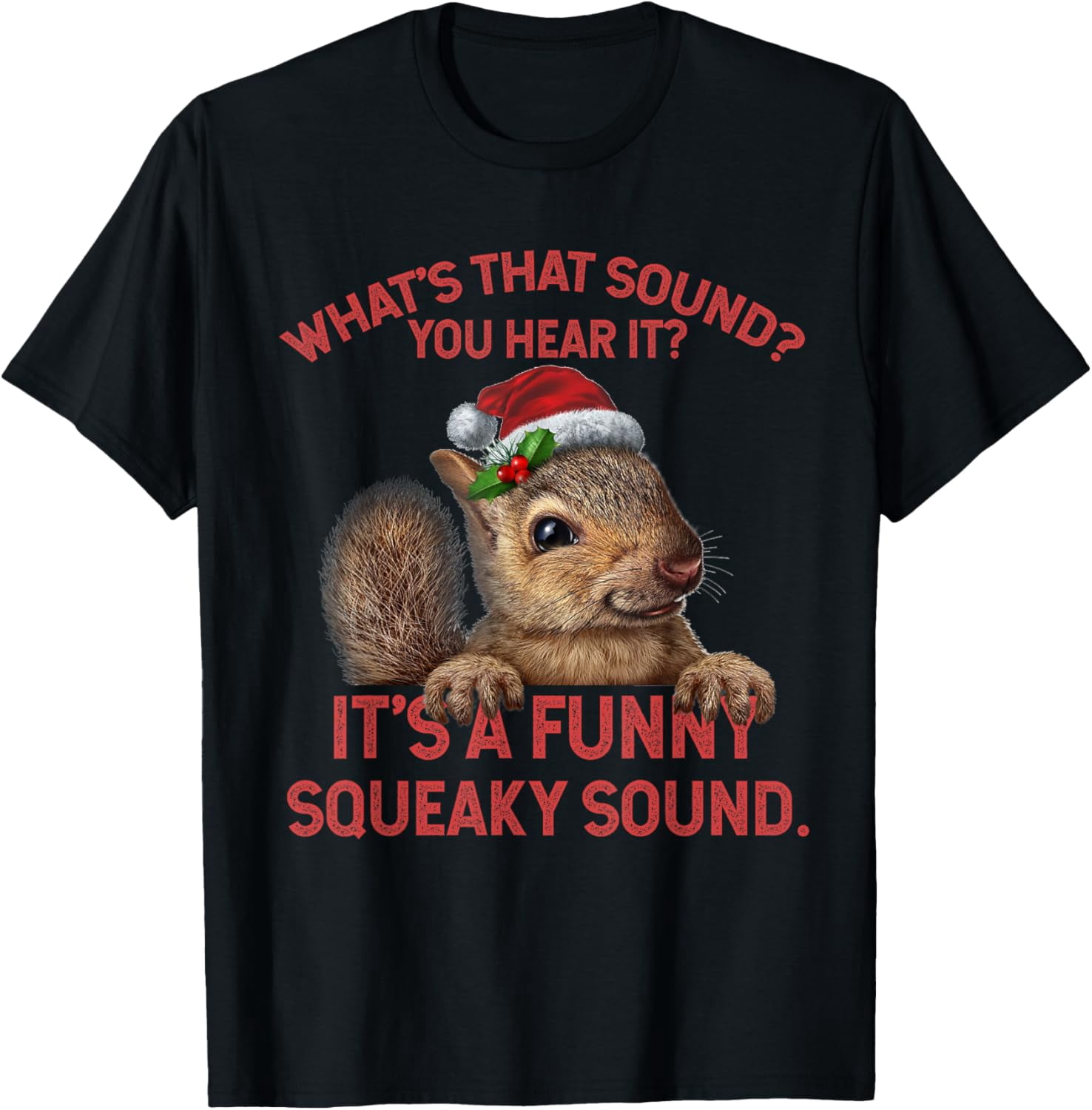 Funny Christmas T-Shirt Unisex Holiday Humor Graphic Tee Santa Gift ...