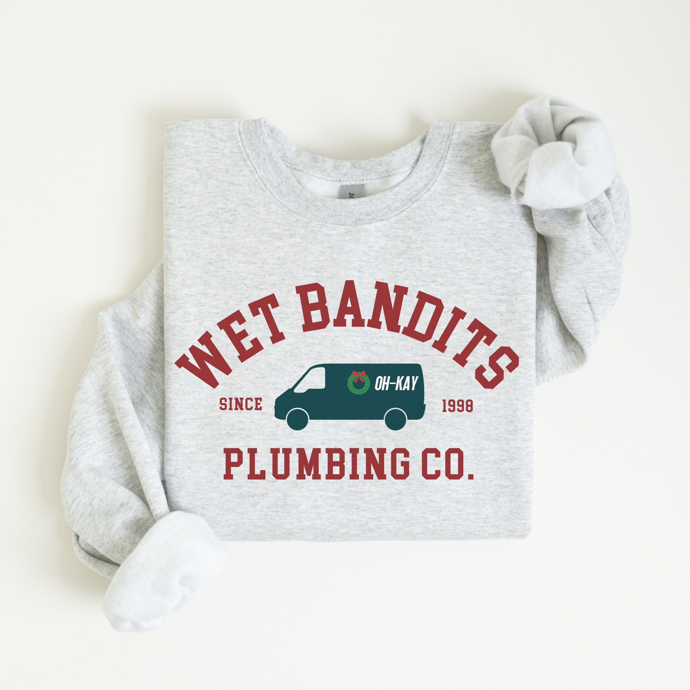 Funny Christmas T-Shirt, Wet Bandits Plumbing Co Shirt, Holiday Movie ...