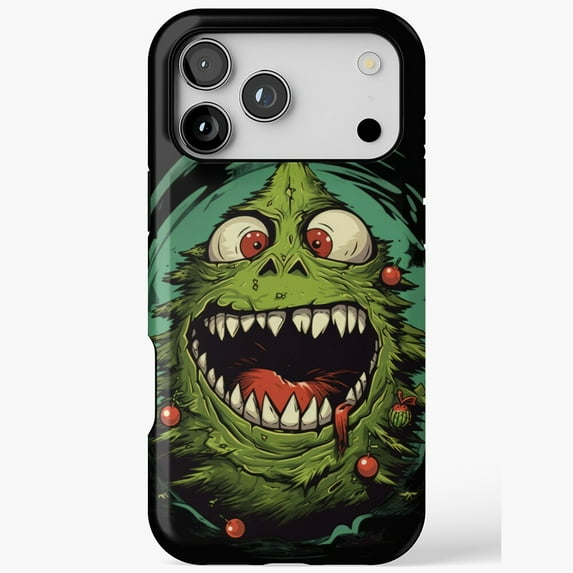 Funny Christmas Tree Art Case for iPhone 11 12 13 14 15 16 17 Pro Max ...