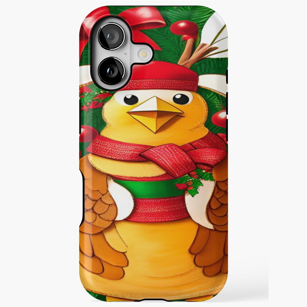Funny Christmas Turkey Decorative Holiday Bird Phone Case 17 16 15 14 ...