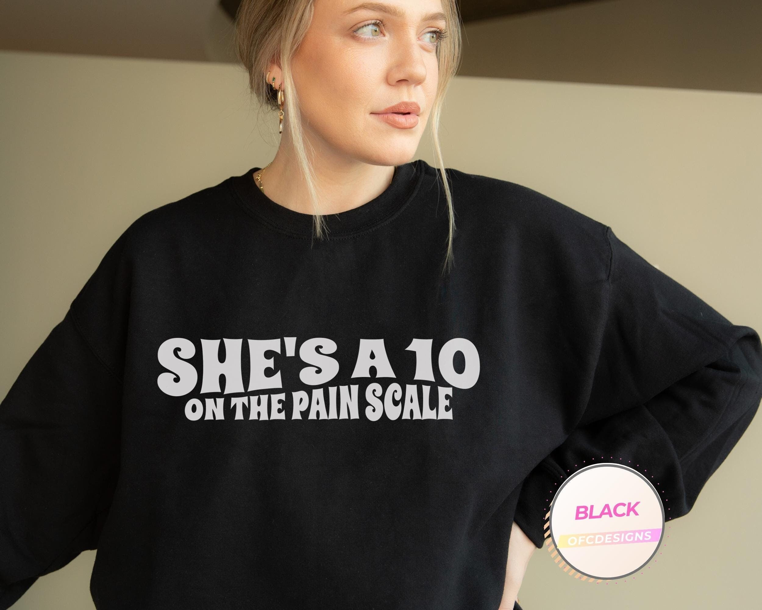 Funny Chronic Illness Sweatshirt Funny Fibromyalgia Chronic Pain ...