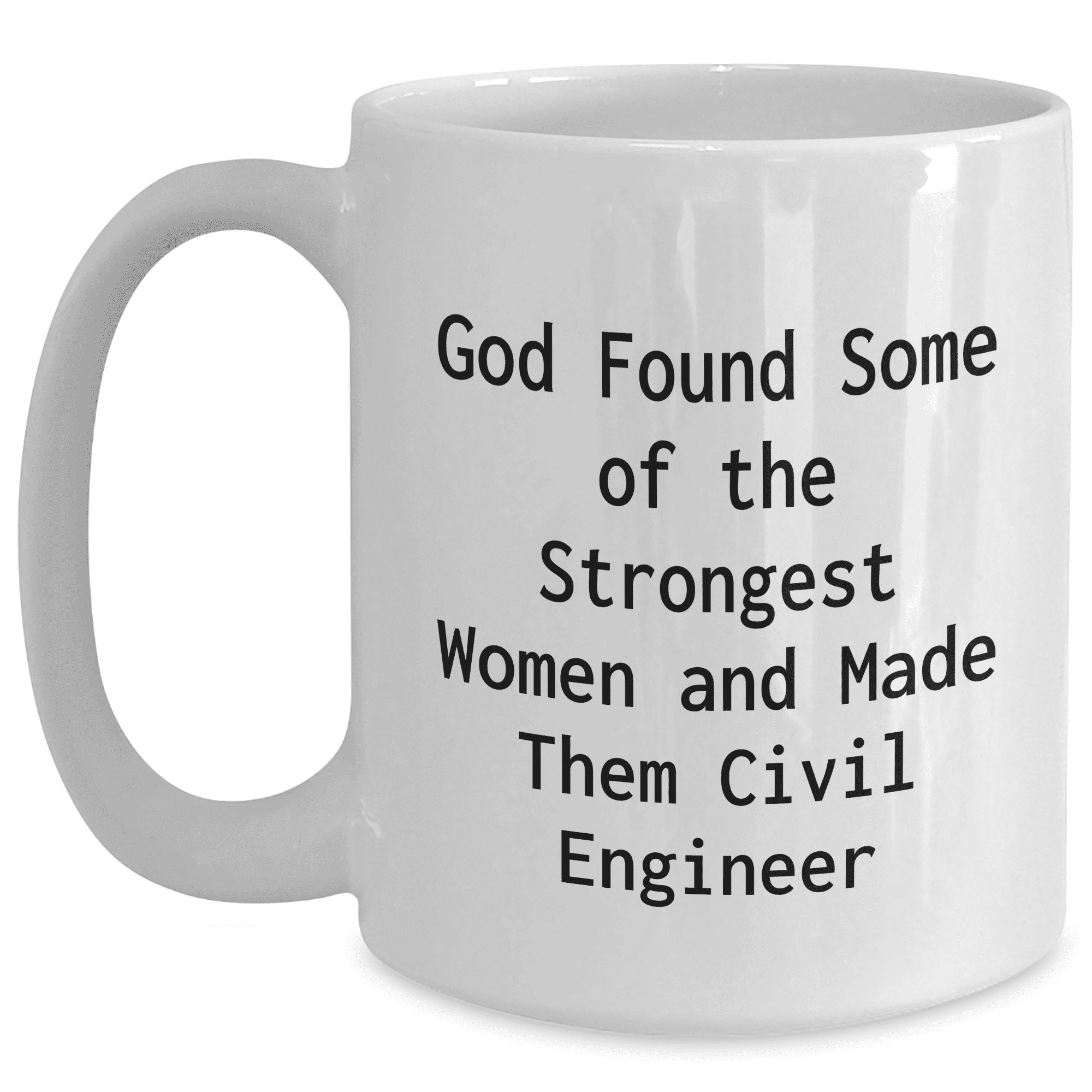 Funny Civil Engineer Gifts from Men to Friends, Unique White Coffee Mug ...