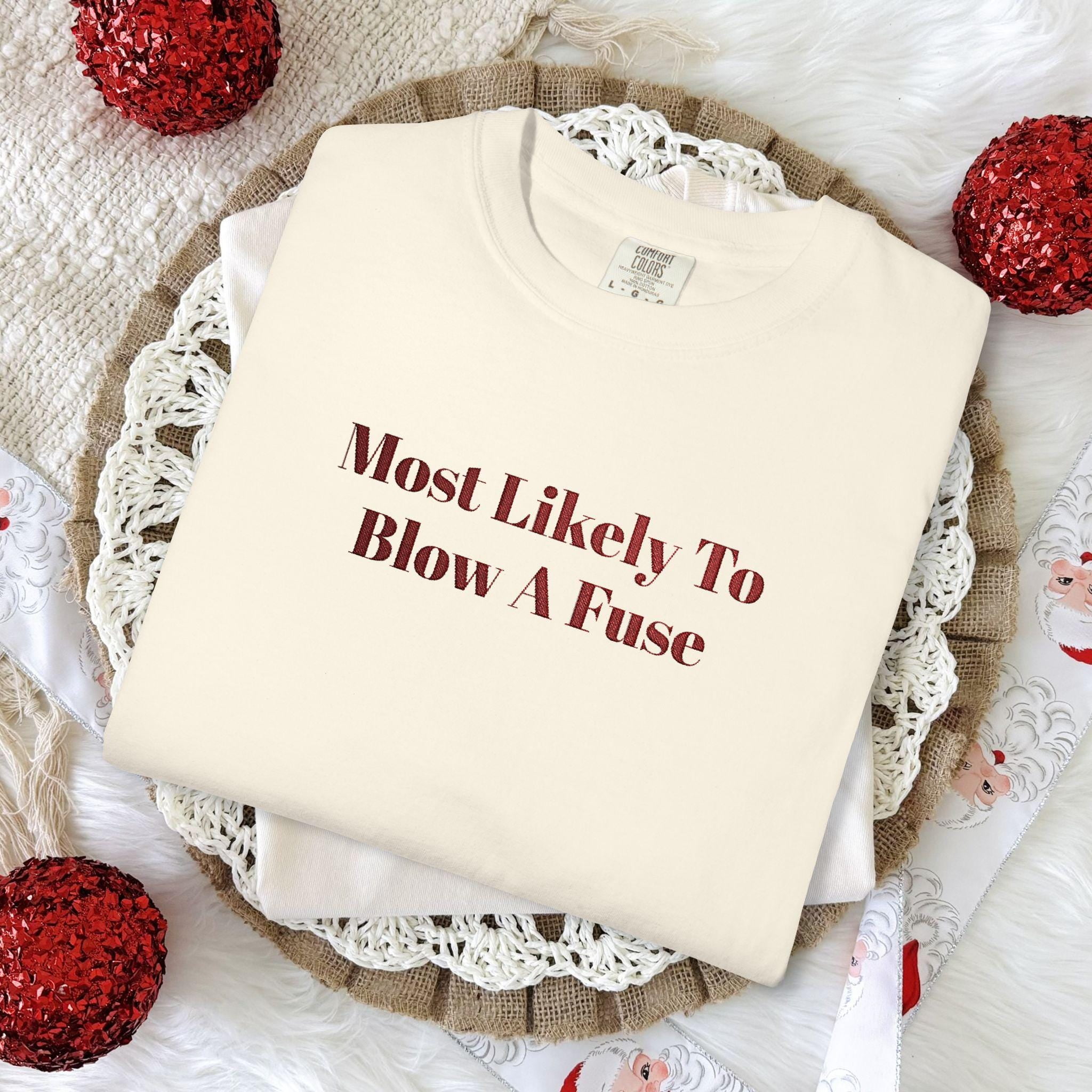 Funny Classic Christmas Movie Embroidered Shirts, Classic Holiday ...