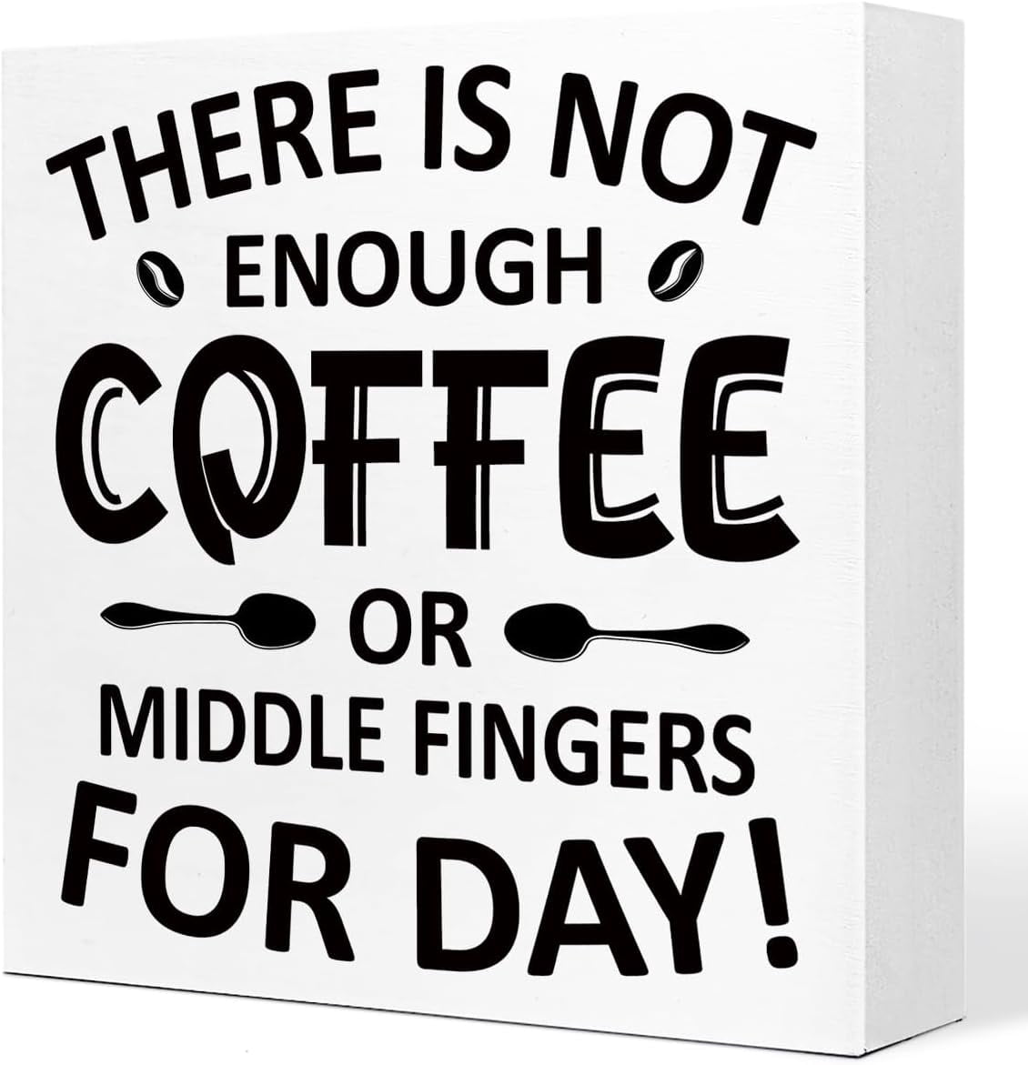 Funny Coffee Wooden Sign,Cafe Wood Sign,Coffee Table Decor,Coffee ...