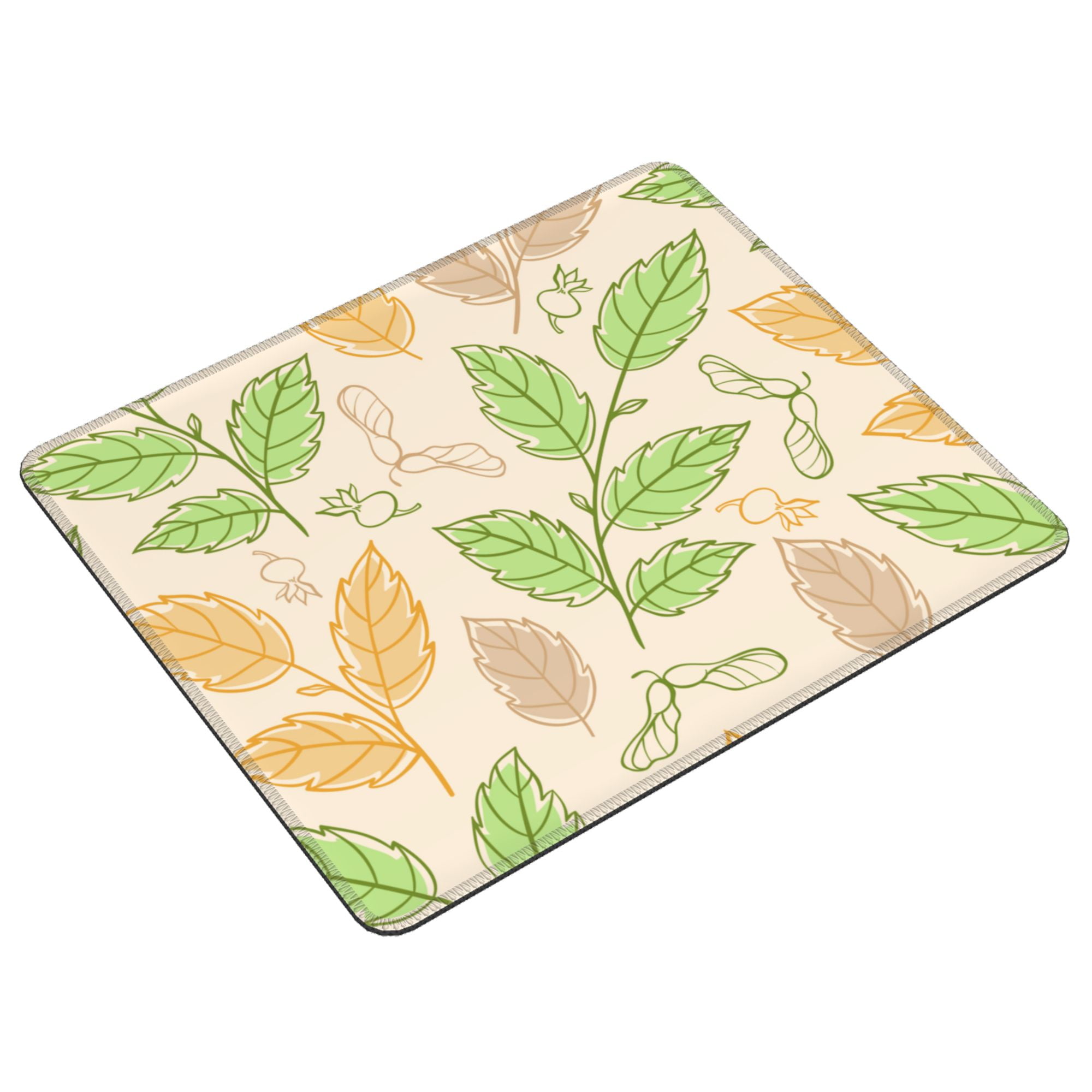 Funny Color leaf pattern shading Pads for Wireless Mouse Office ...