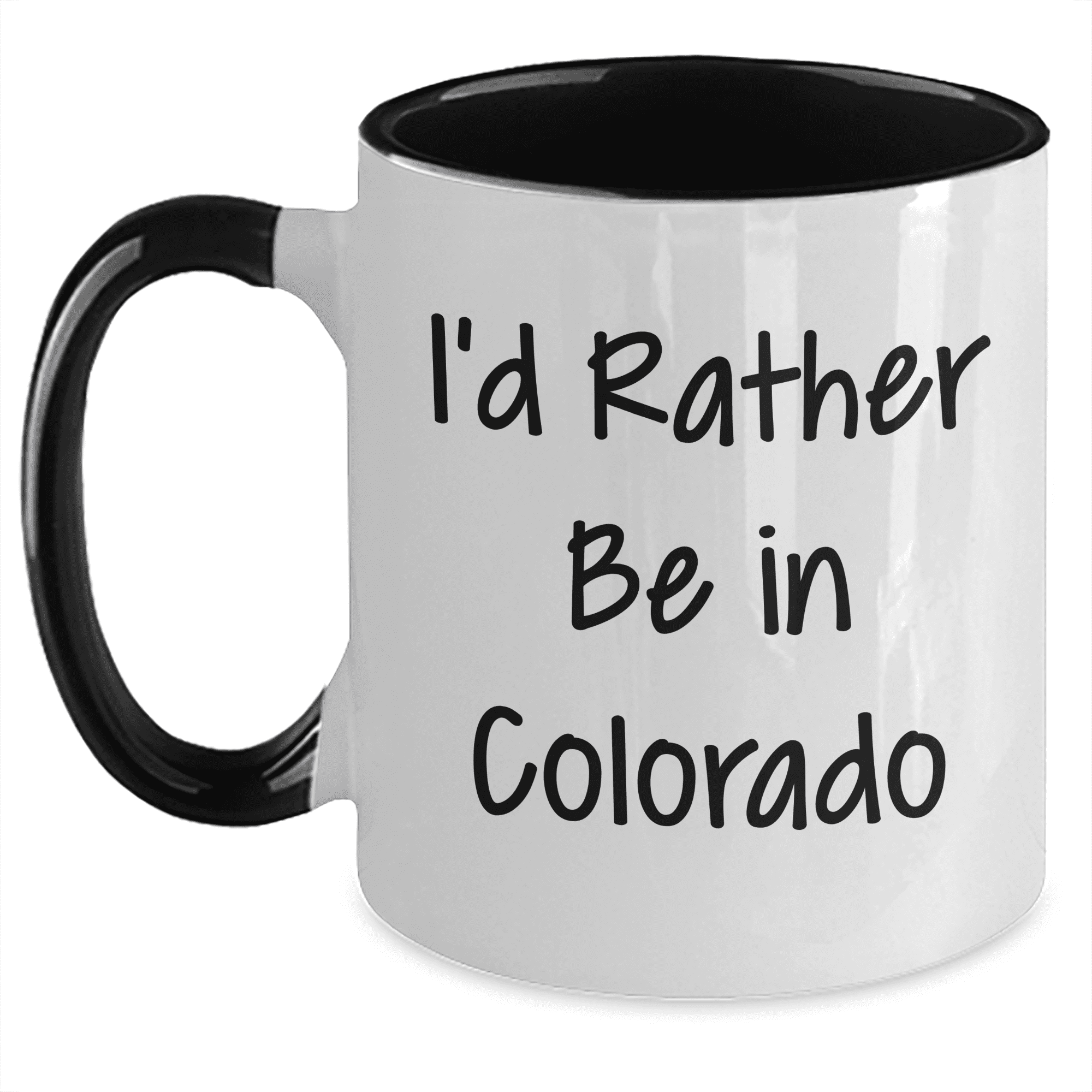 Funny Colorado Quote Gifts from Men to Colorado Men - I'd Rather Be In ...