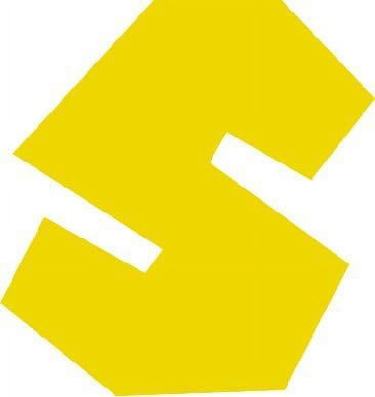 Funny Colorful Alphabetical Letter S Cartoon Character Wall Art Sticker ...