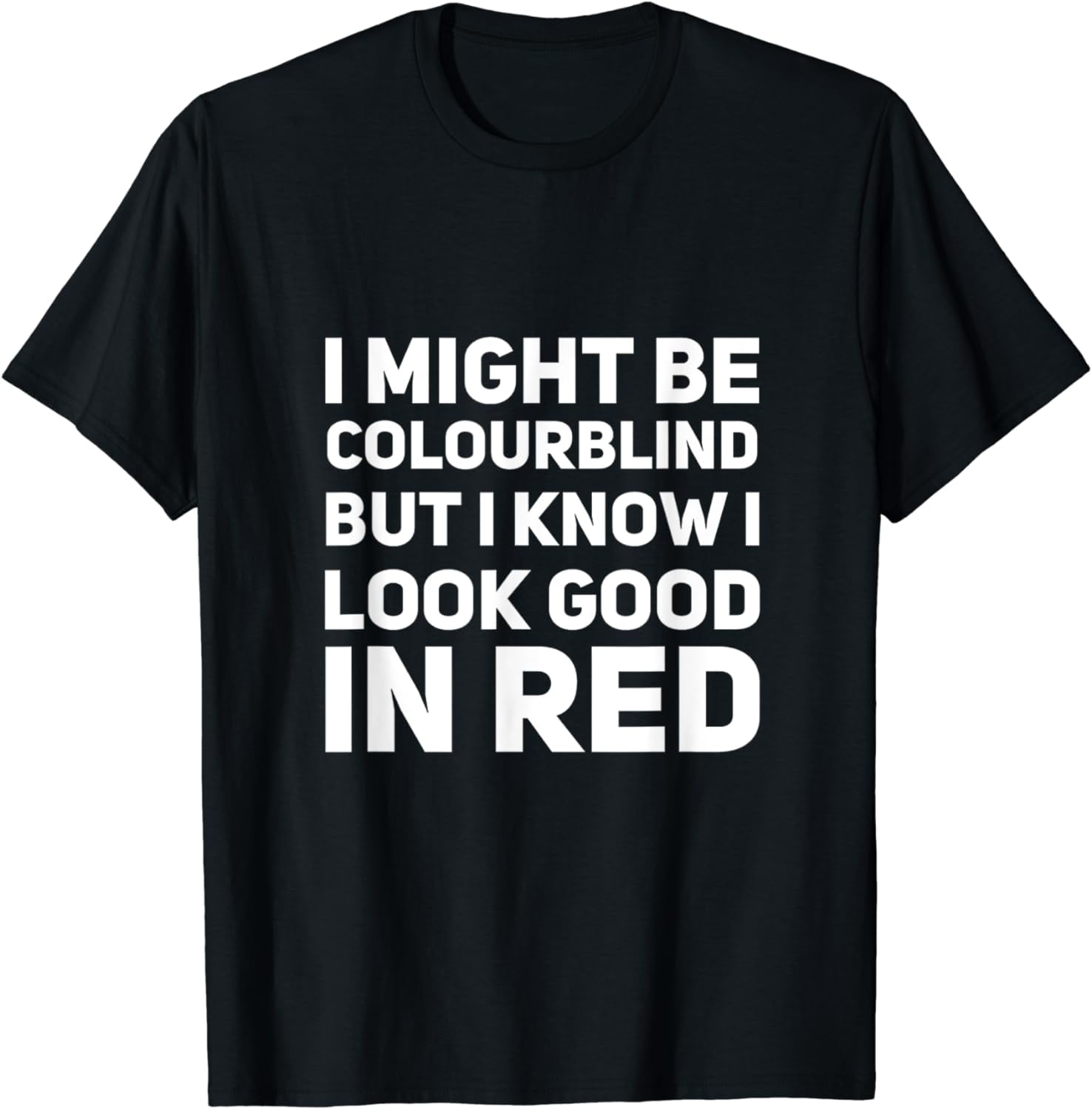 Funny Colourblind Colour Blindness Dad Joke T-Shirt - Walmart.com