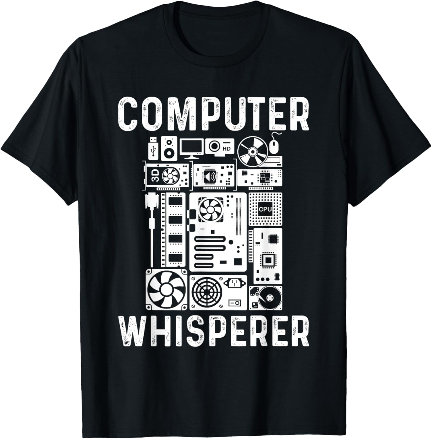 Funny Computer Geek Tech Nerd Gift Men Women Cool Support T-Shirt - Walmart.com