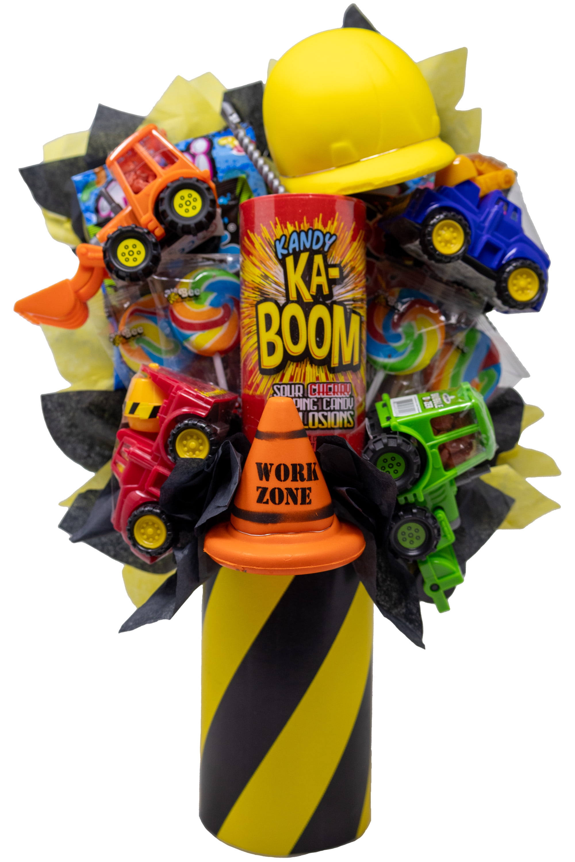 Powers Handmade Gifts Construction Themed Birthday Centerpieces ...
