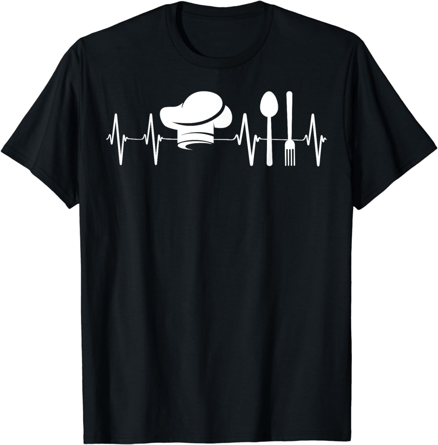 Funny Cook Shirt, Cooking Heartbeat Shirt for Chefs T-Shirt - Walmart.com