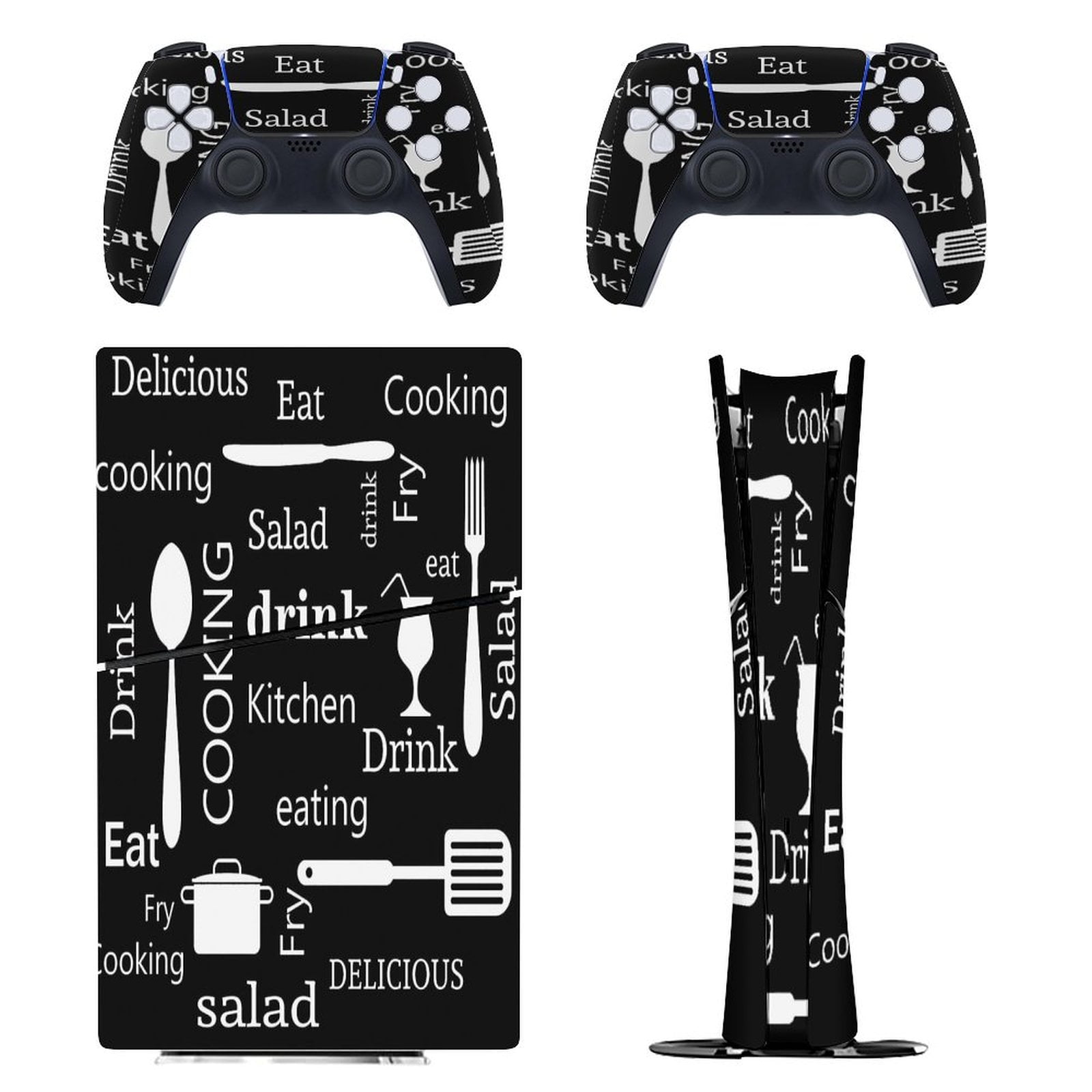 Funny Cooking PS5/PS5 Pro/PS5 Slim Digital Disc Skin Sticker For ...