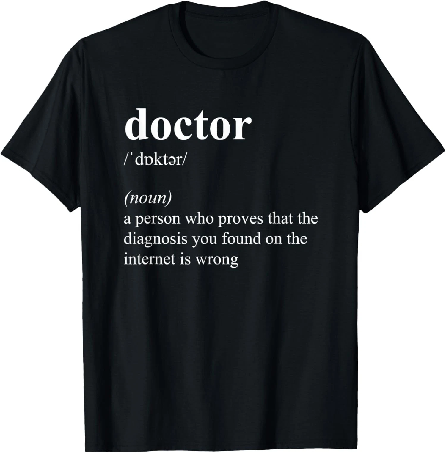 Funny Cool Doctor Definition Funny Physician New H38755 T-Shirt, for ...