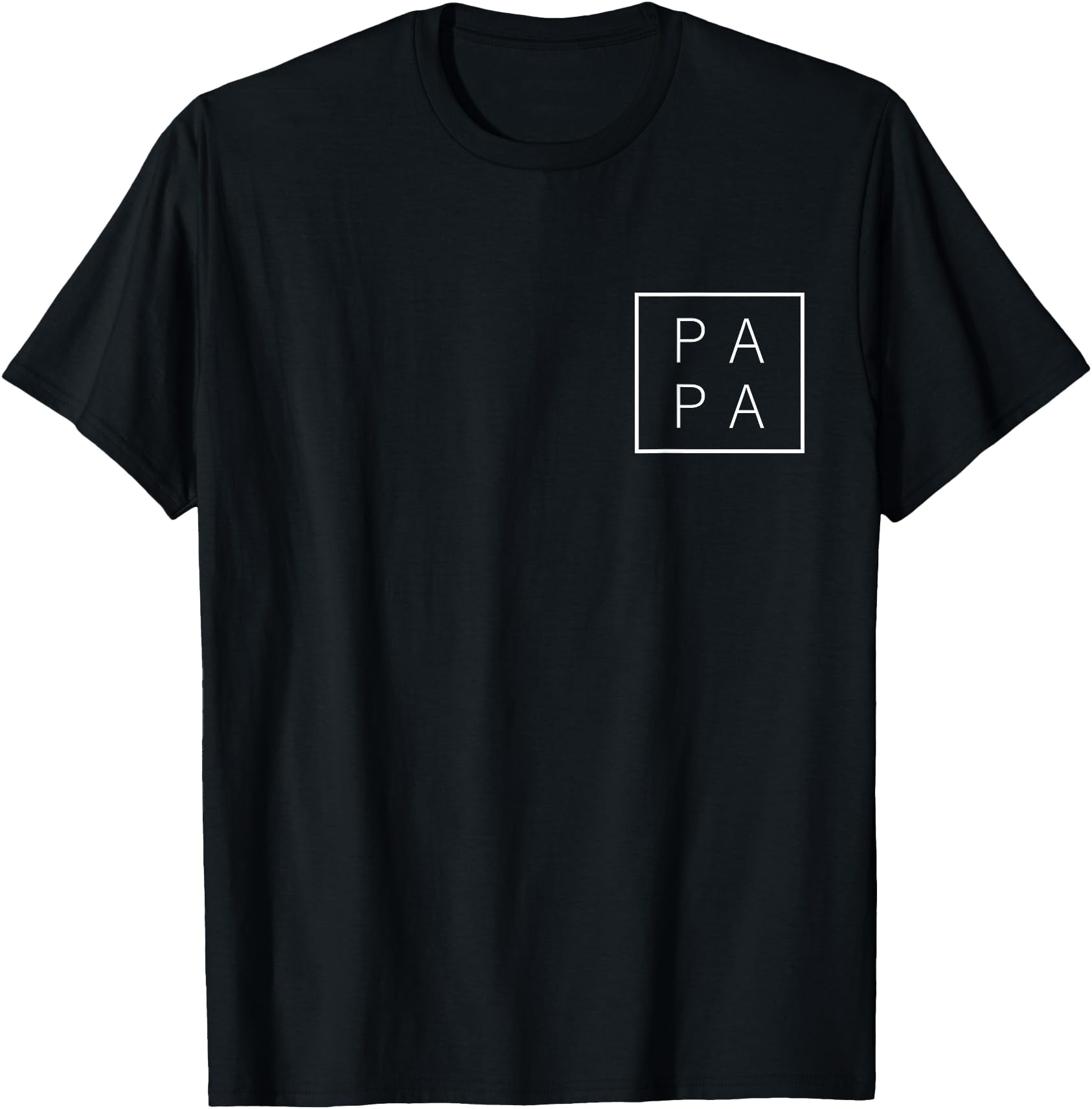 Funny Cool Pa Pa Stacked Letters Fathers Day T-Shirt Gift for Dad Papa ...