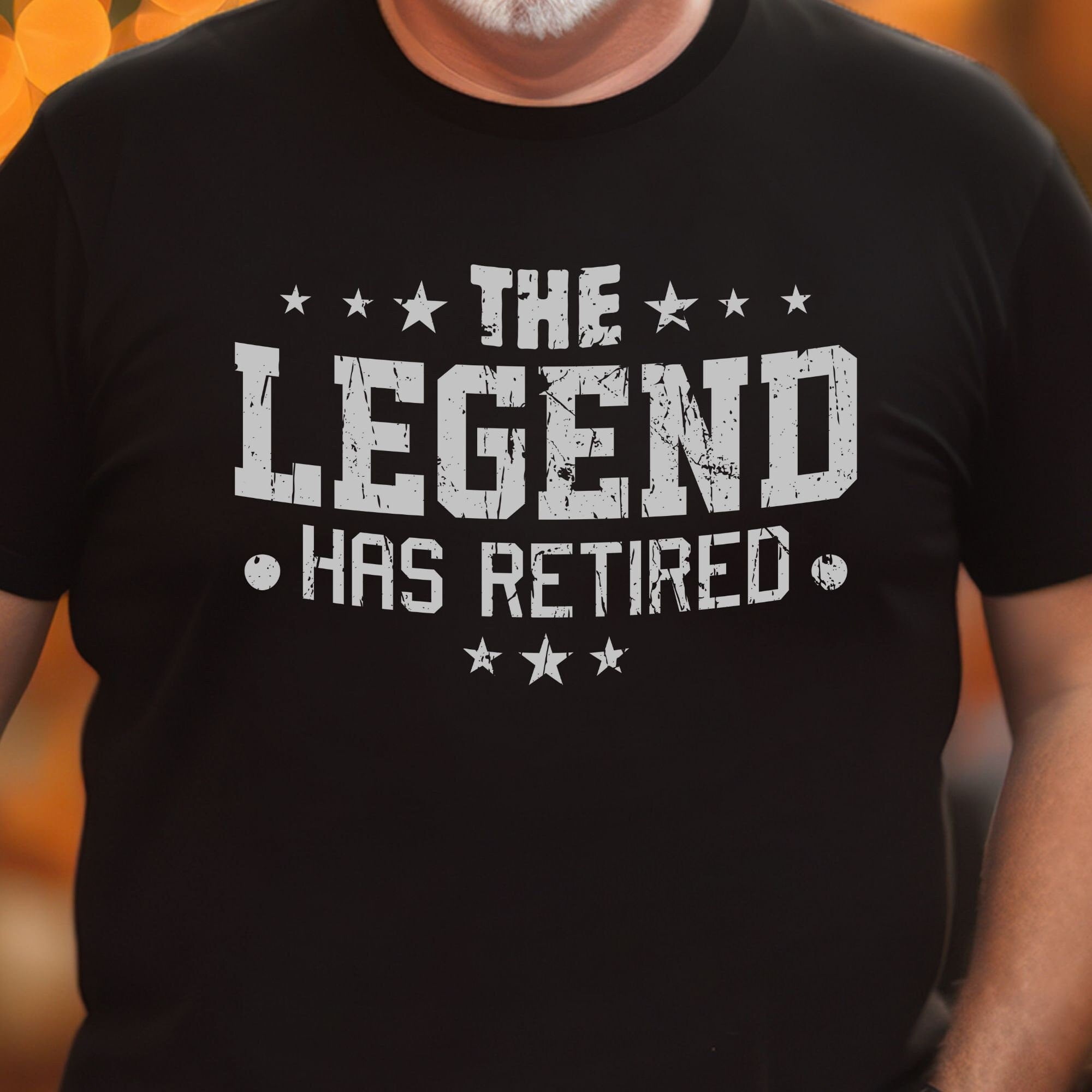 Funny Cool Retired Shirt, Retirement Party T-shirt, The Legend Has ...