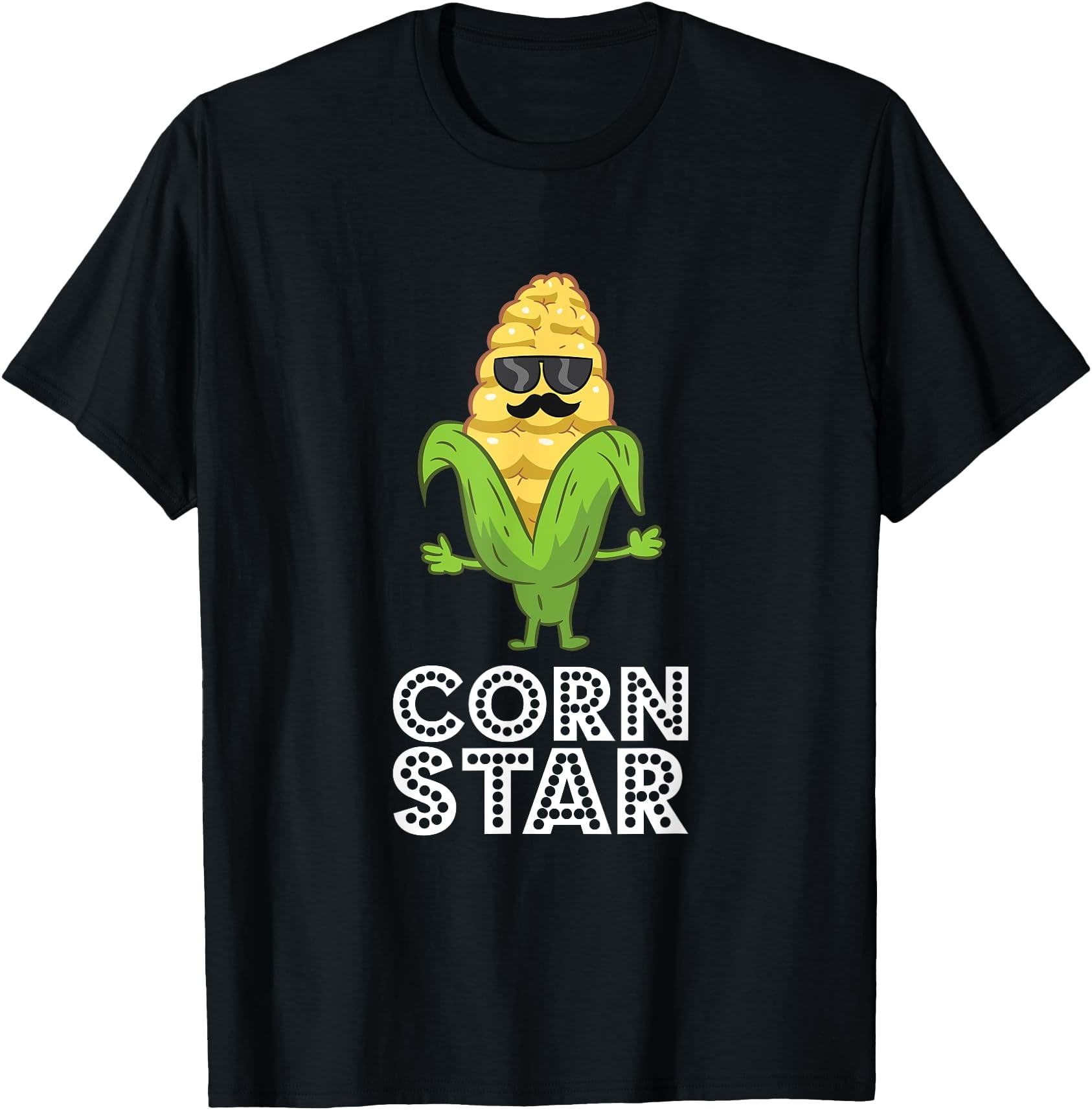 Funny Corn Star With Sunglasses Gift for Corn Farmer T-Shirt,Light Pink ...