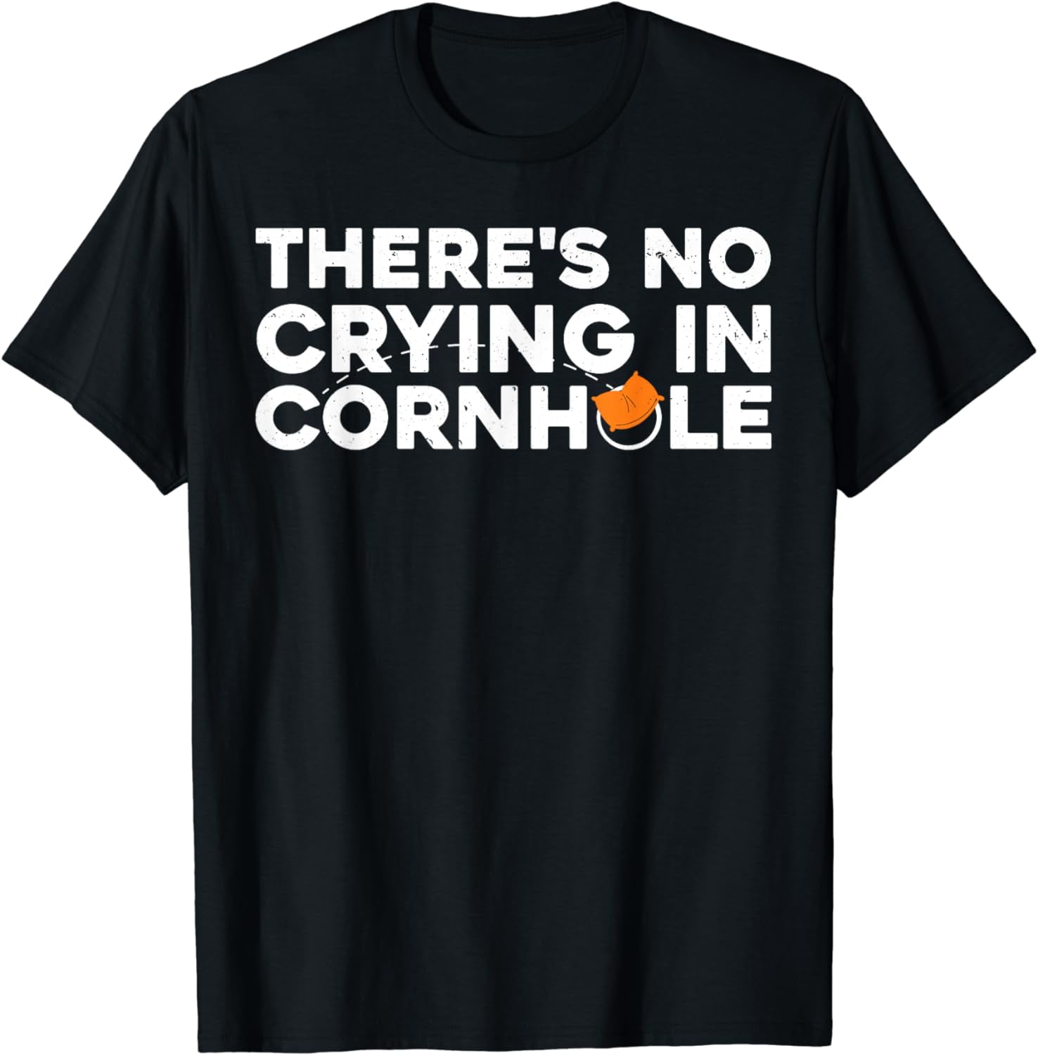 Funny Cornhole Design For Men Women Bean Bag Cornhole Lover T-Shirt ...