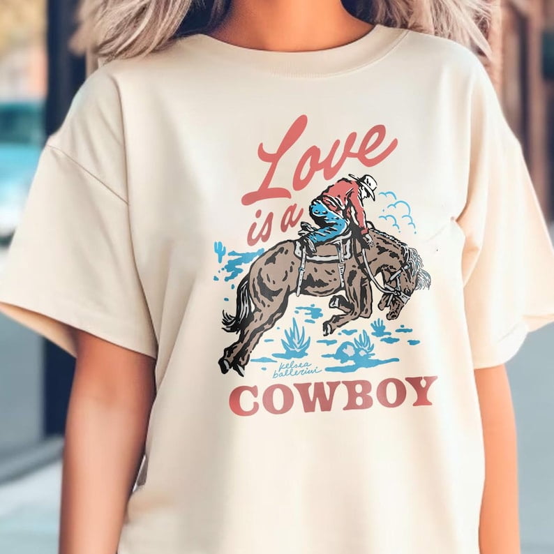 Funny Country Music Shirt, Vintage Western Style, Classic Cowboy ...