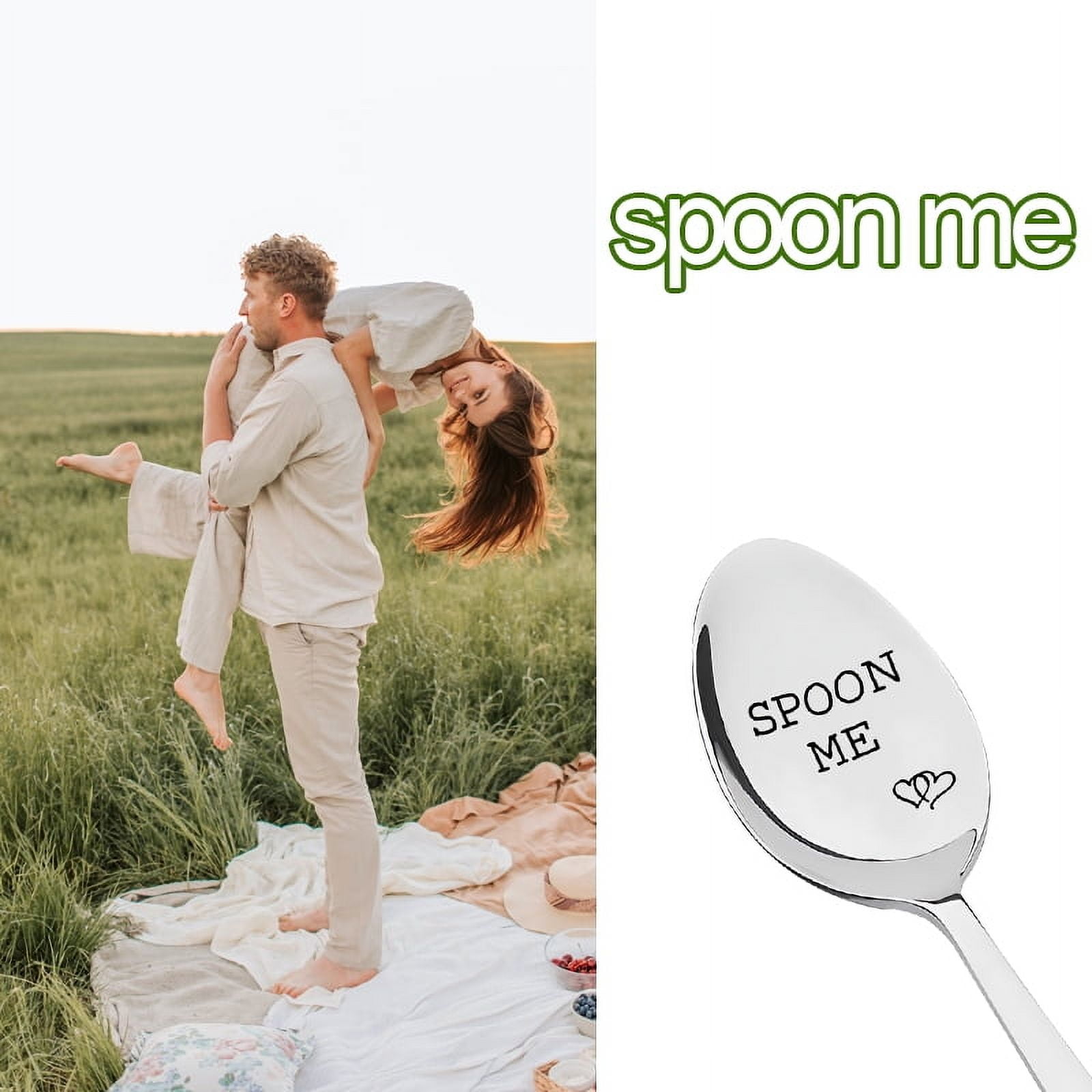 Funny Couple Spoon Gifts for Girlfriend Boyfriend Birthday Gifts for ...