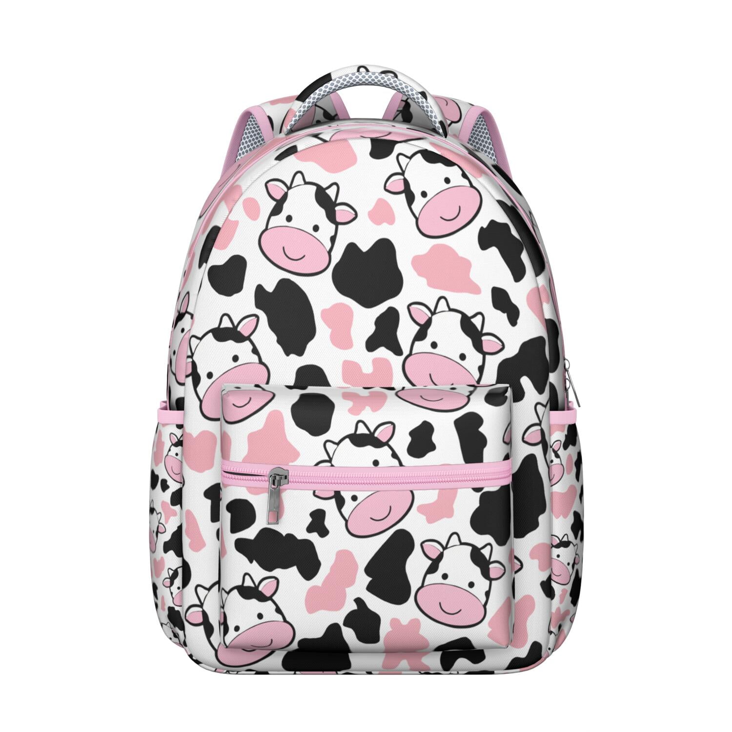 Funny Cow Pattern Backpack for s - Farm Inspired Lightweight Daypack ...