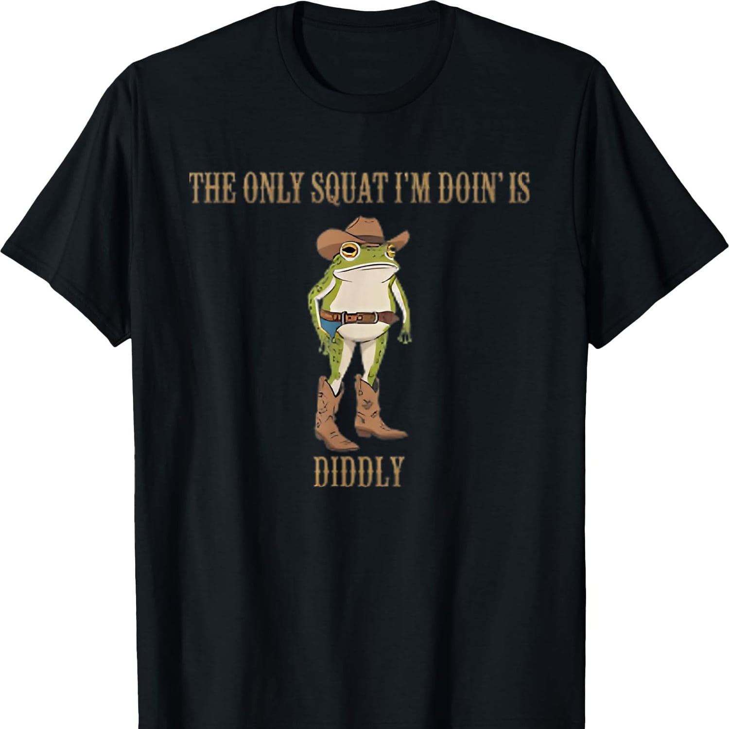 Funny CowB1Oy Frog S1Hirt Diddlquat - Walmart.com