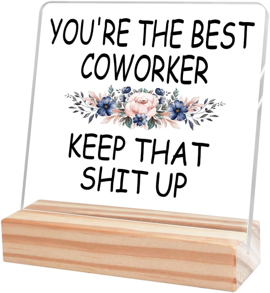 Funny Coworker Gifts for Women,Appreciation Gifts for Coworkers,Thank ...