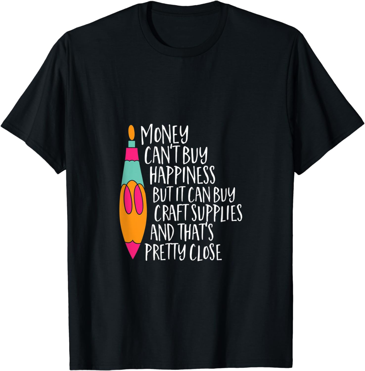 Funny Craft T-shirt for Creative Art People Love Crafting - Walmart.com