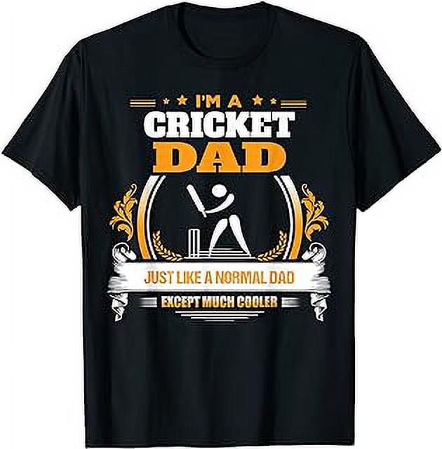 Funny Cricket Dad Tshirt Christmas Gift for Dad - Walmart.com