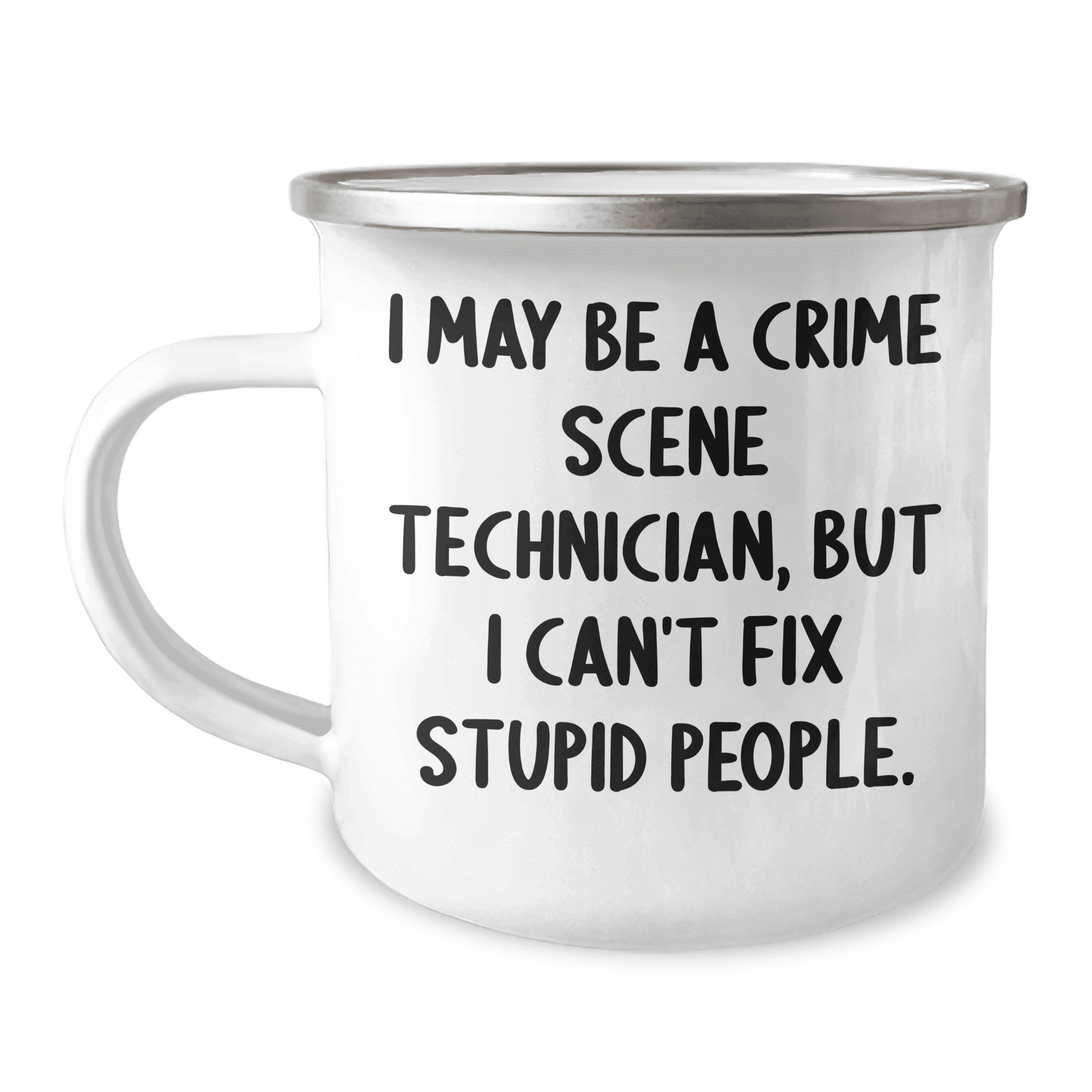 Funny Crime Scene Technician Camping Mug Gifts from Friends, Perfect ...