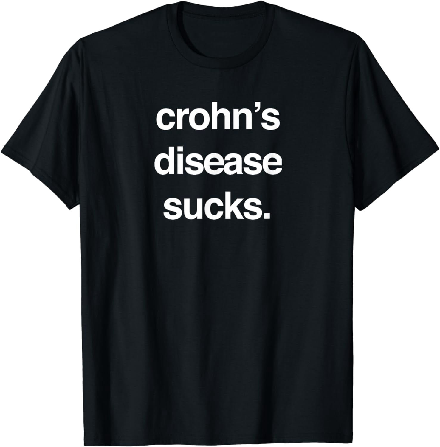 Funny Crohn's Disease T-Shirt Get Well Gift For IBD - Crohn's Disease ...