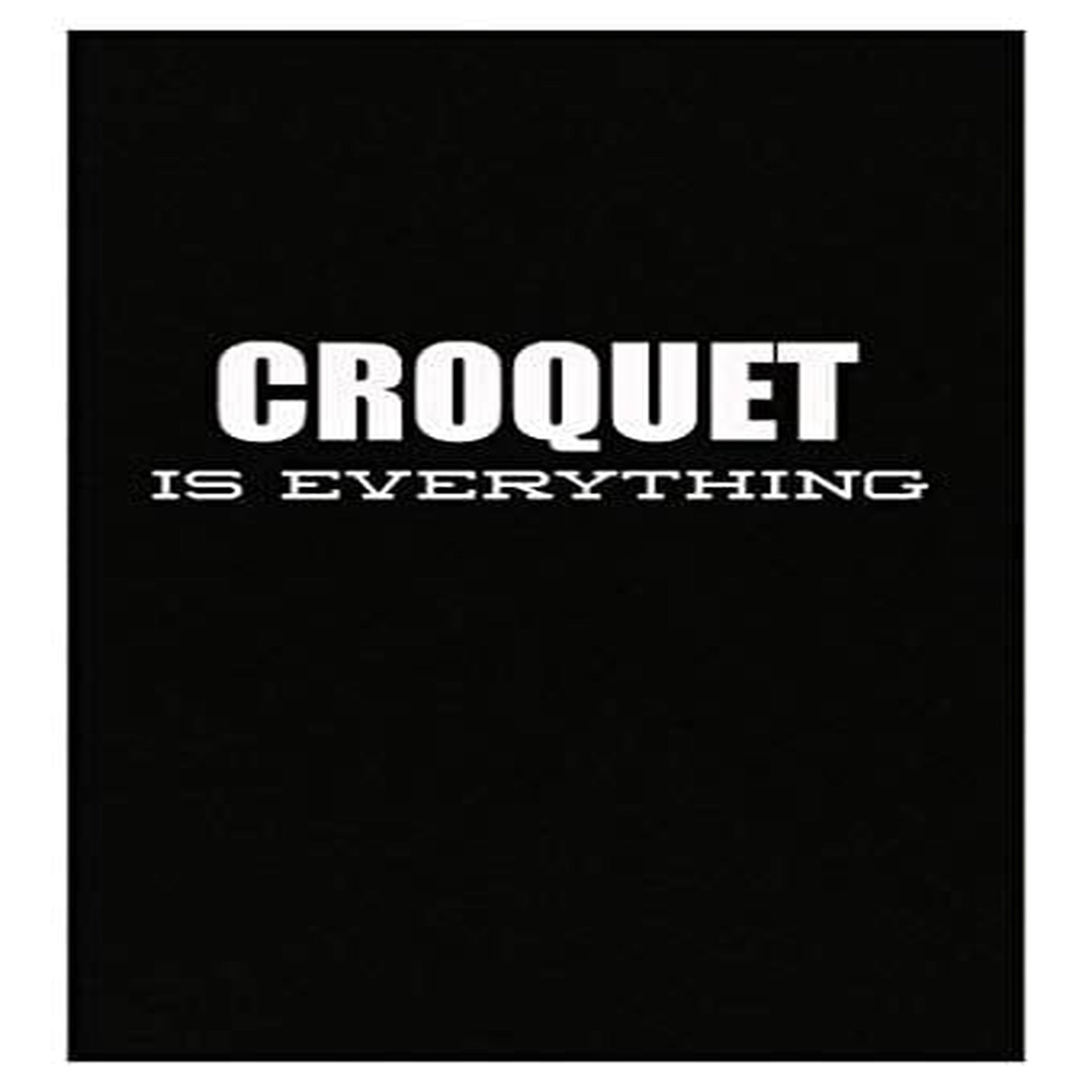 Croquet Poster - Wall Decor for Croquet Lovers Gift - Walmart.com
