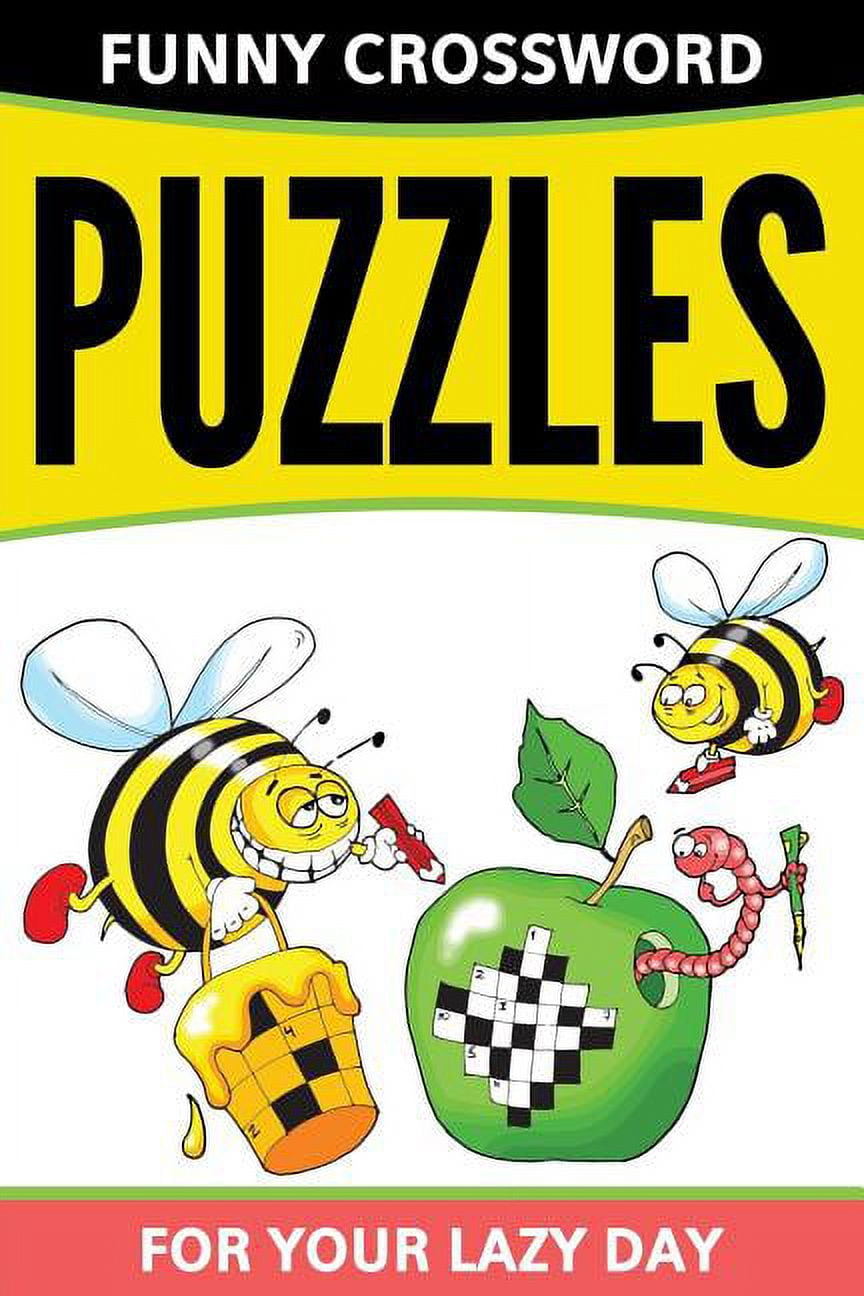 Funny Crossword Puzzles For Your Lazy Day, (Paperback) - Walmart.com