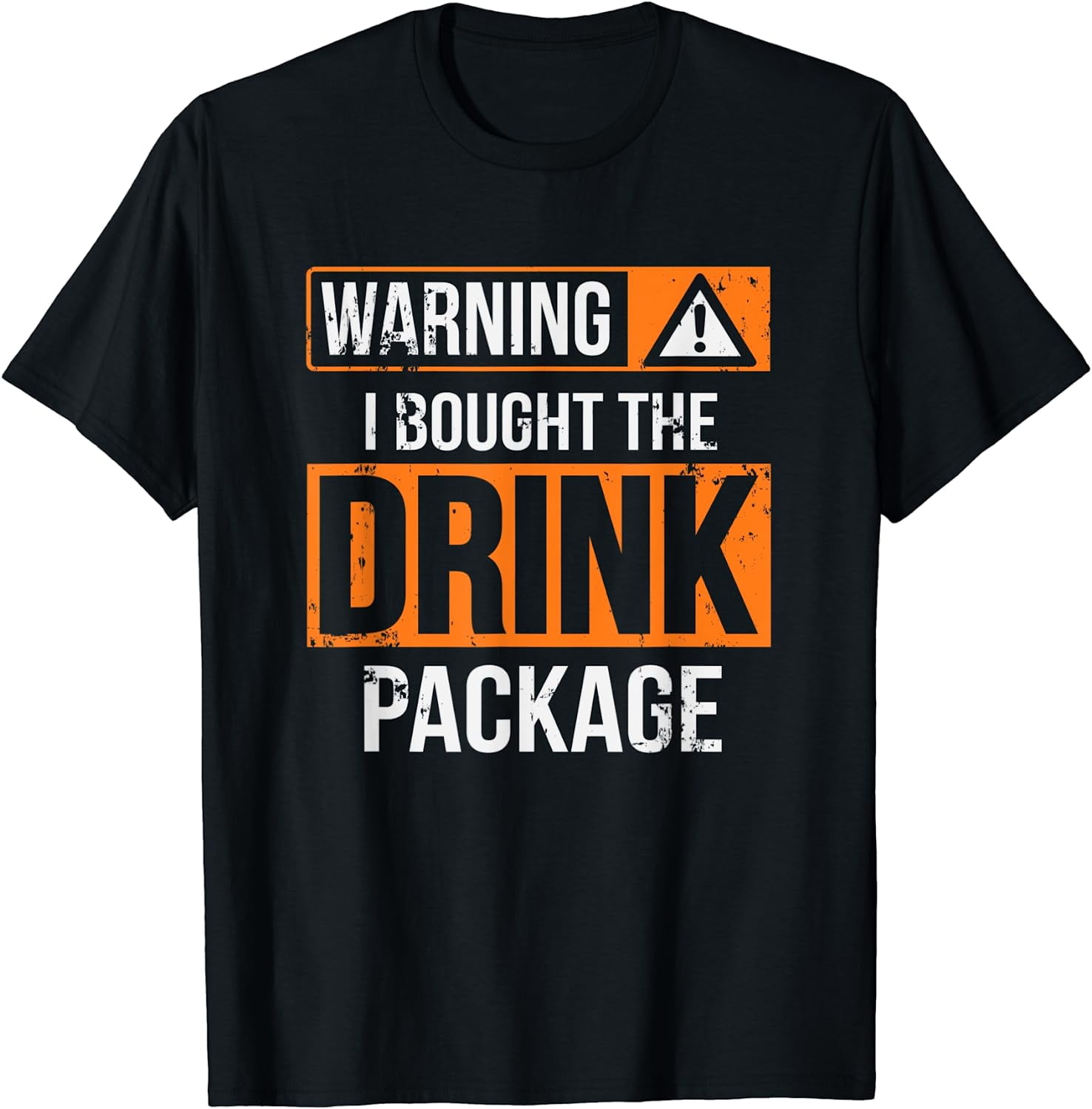 Funny Cruise Ship T-Shirt Caribbean Vacation Drink Package - Walmart.com
