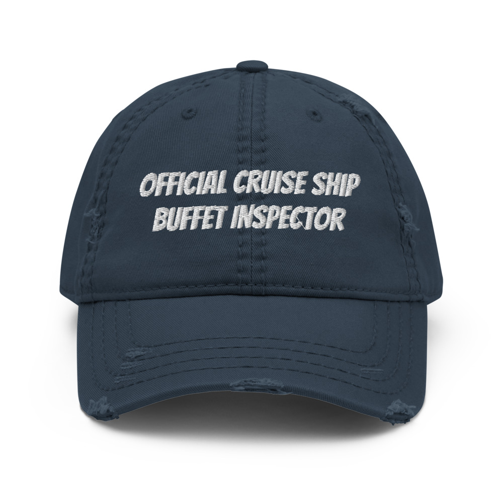 Funny Cruising Squad Embroidered Distressed Dad Hat, Official Cruise ...
